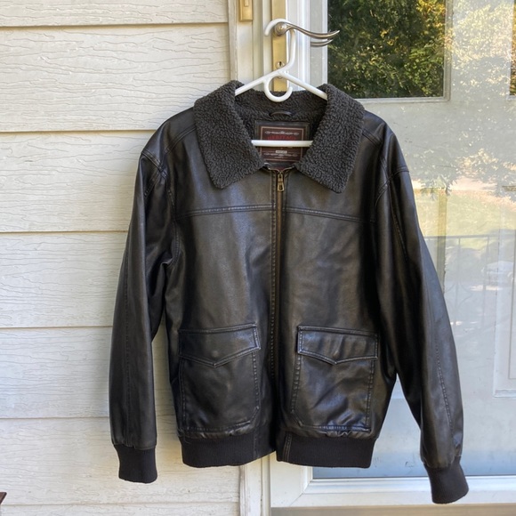 Heritage | Jackets & Coats | Heritage Dark Brown Faux Fur Bomber Jacket ...